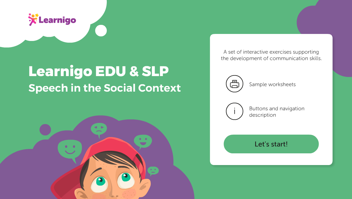 Speech in the Social Context | Learnigo