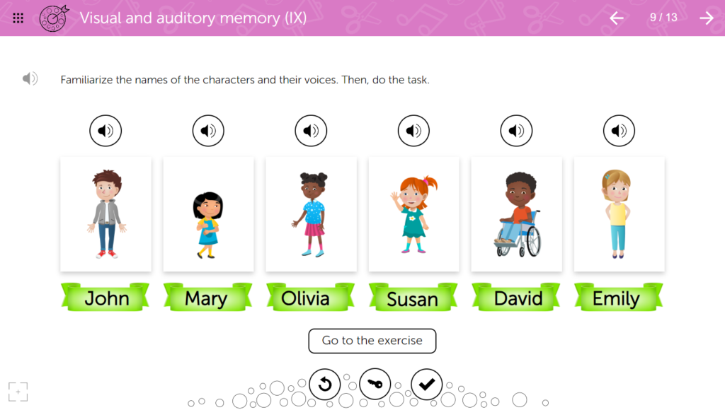 Learnigo Product Feature: Focus and Memory Program | Learnigo