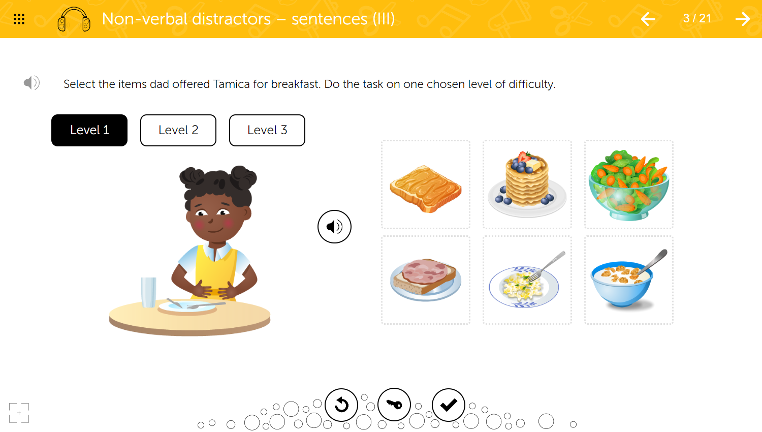 Learnigo Product Feature: Understanding Speech Despite Distractors Program | Learnigo